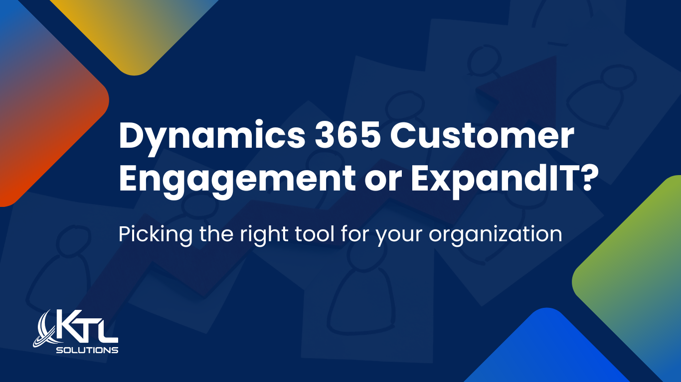 Dynamics 365 Customer Engagement or ExpandIT? - KTL Solutions