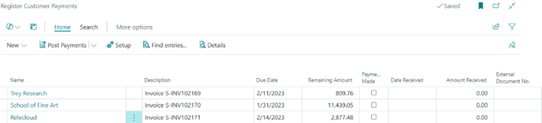 Register Customer Payments in Business Central: An Alternative to the ...
